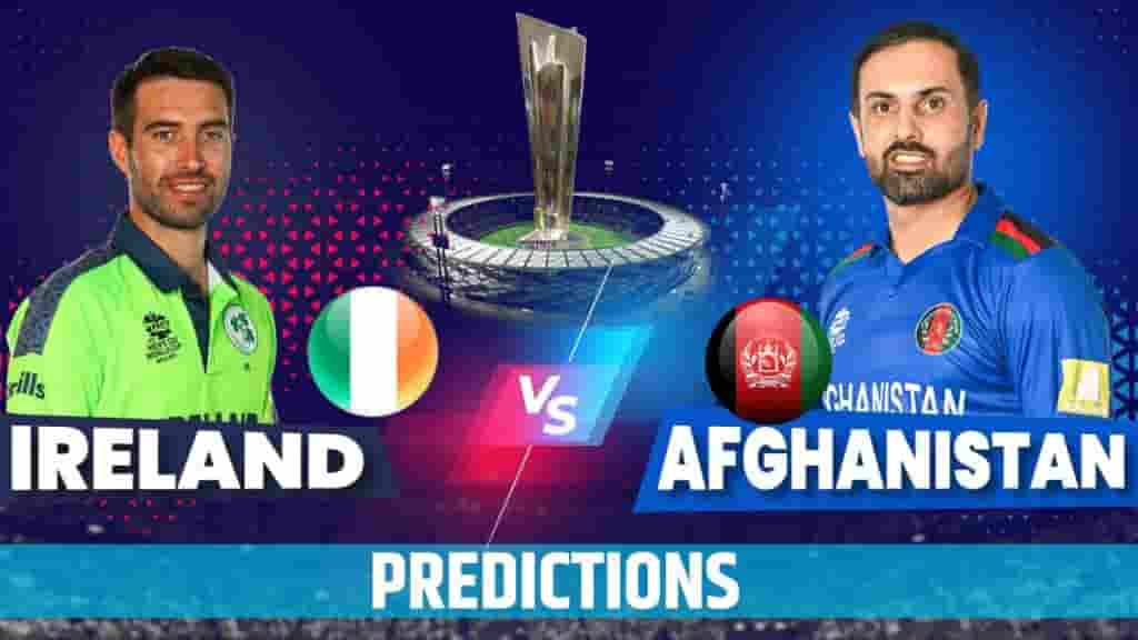 T20 World Cup: Ireland vs Afghanistan - Match Updates And Predictions