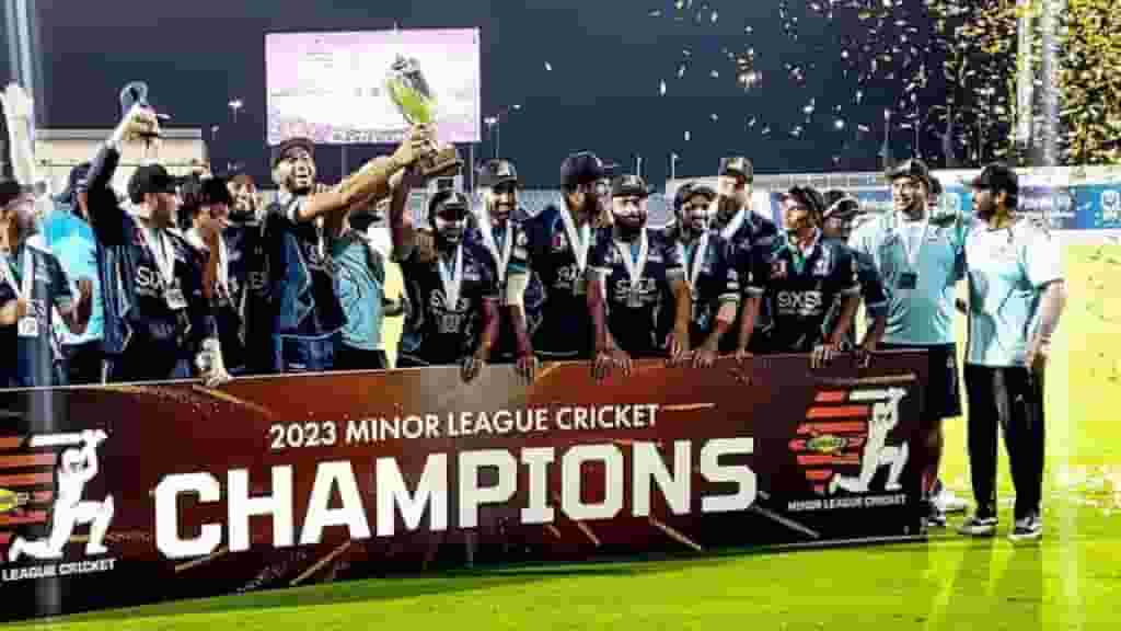 Hometown Dallas Mustangs lift 2023 Minor League Cricket trophy