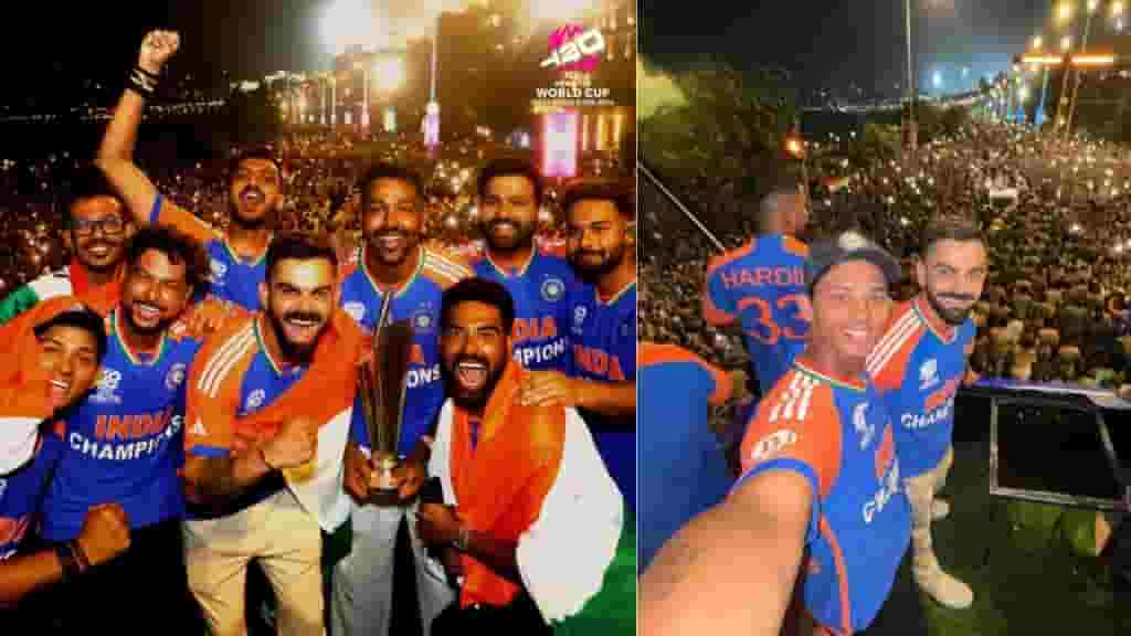 India T20 World Cup Victory Parade, Millions Of Fans Gathered To Celebrate