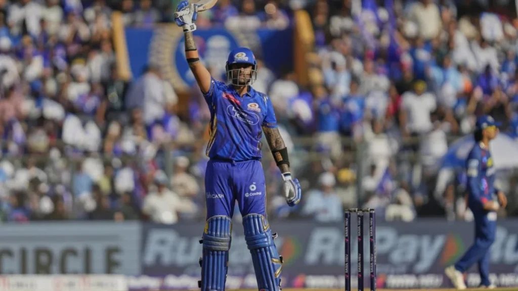 Suryakumar Yadav Makes New IPL Record: Fastest 4000 IPL Runs