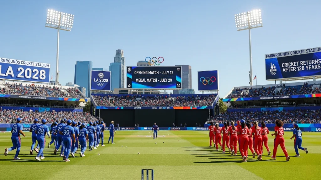 LA Olympics Cricket Schedule 2028 Announced, Full Details Here